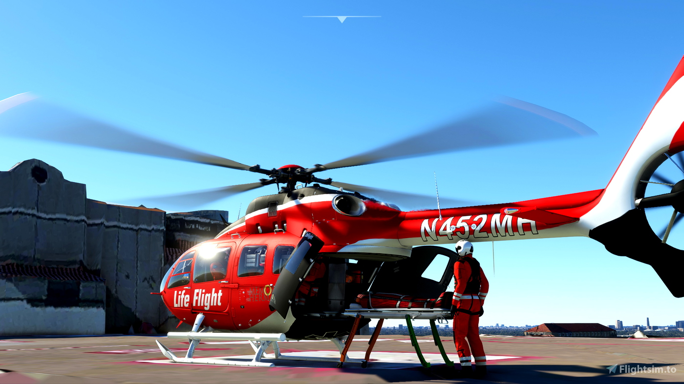 HPG H145 HEMS Hermann Memorial Lifeflight Livery for Microsoft Flight ...