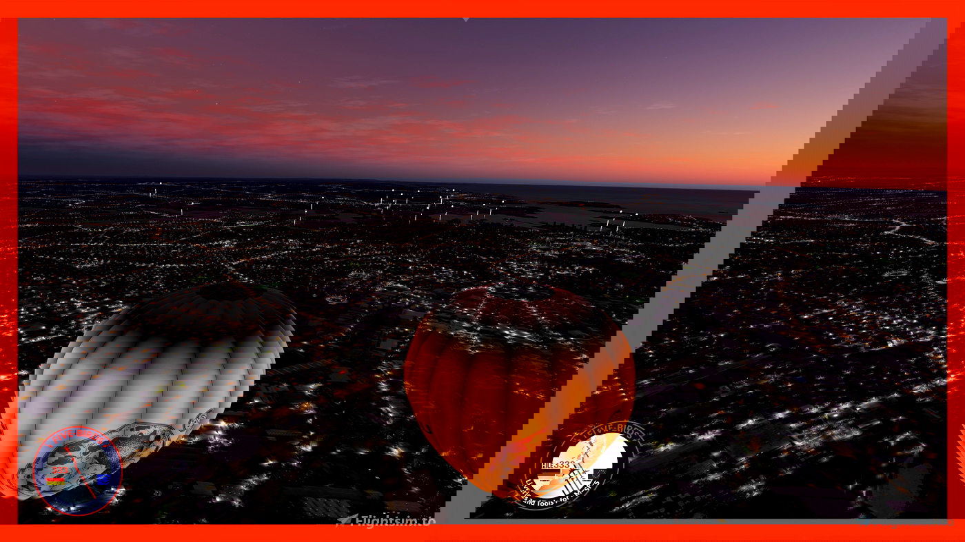 HPG Hot Air Balloon Livery "EDUmetaverse" VH-EDU - V1.0 for Microsoft Flight Simulator | MSFS