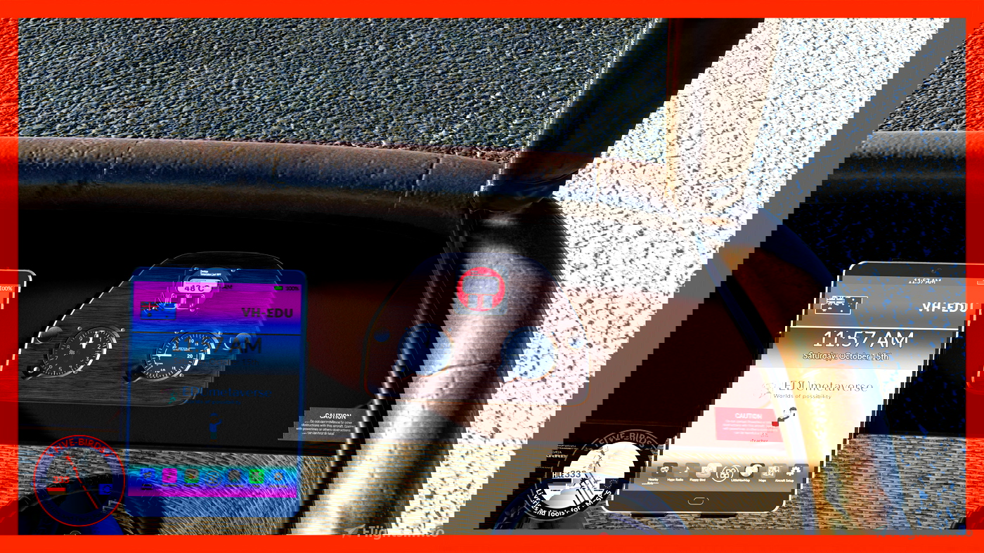 HPG Hot Air Balloon Livery "EDUmetaverse" VH-EDU - V1.0 for Microsoft Flight Simulator | MSFS