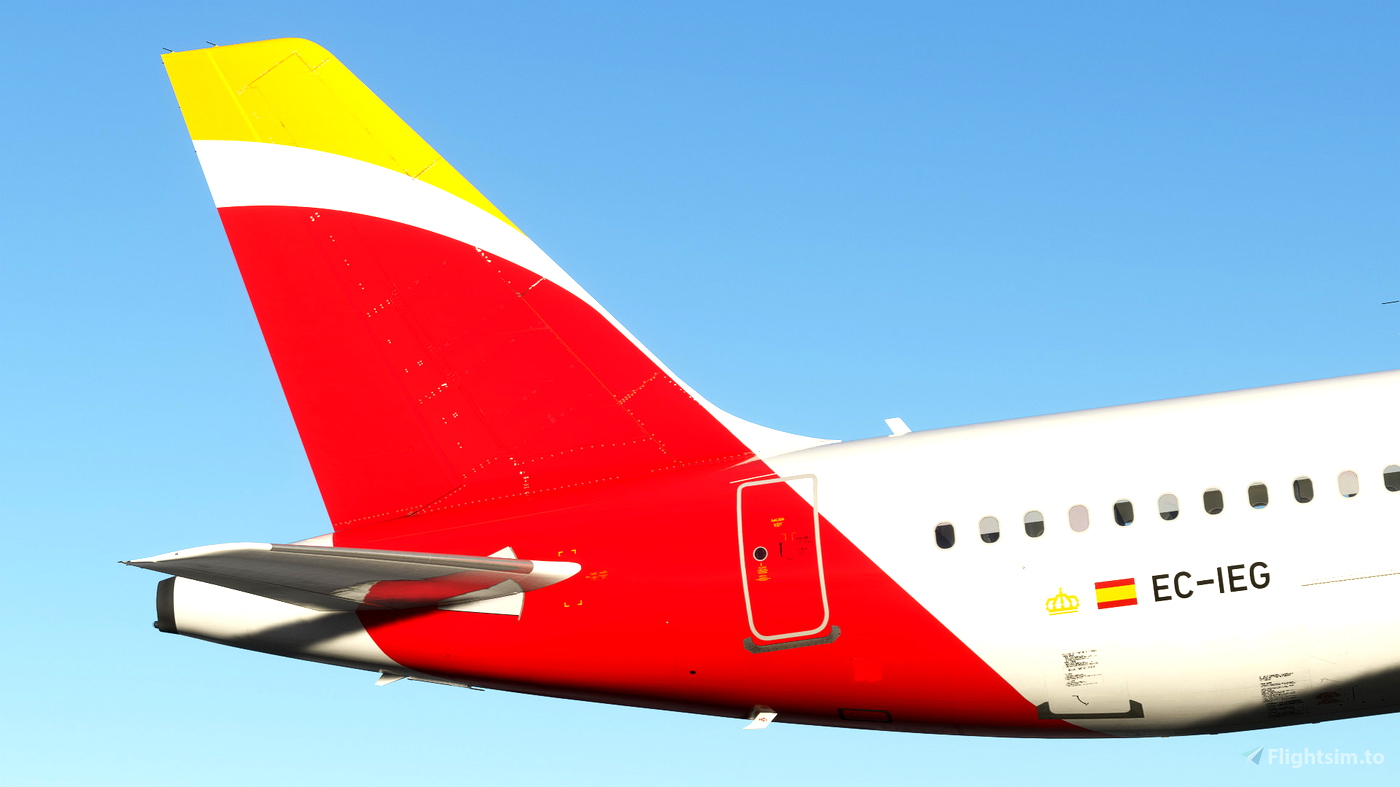 Iberia | Iberia Express | Pack | Fenixsim Airbus A320 | 8K & 4K | Cabin for Microsoft Flight ...