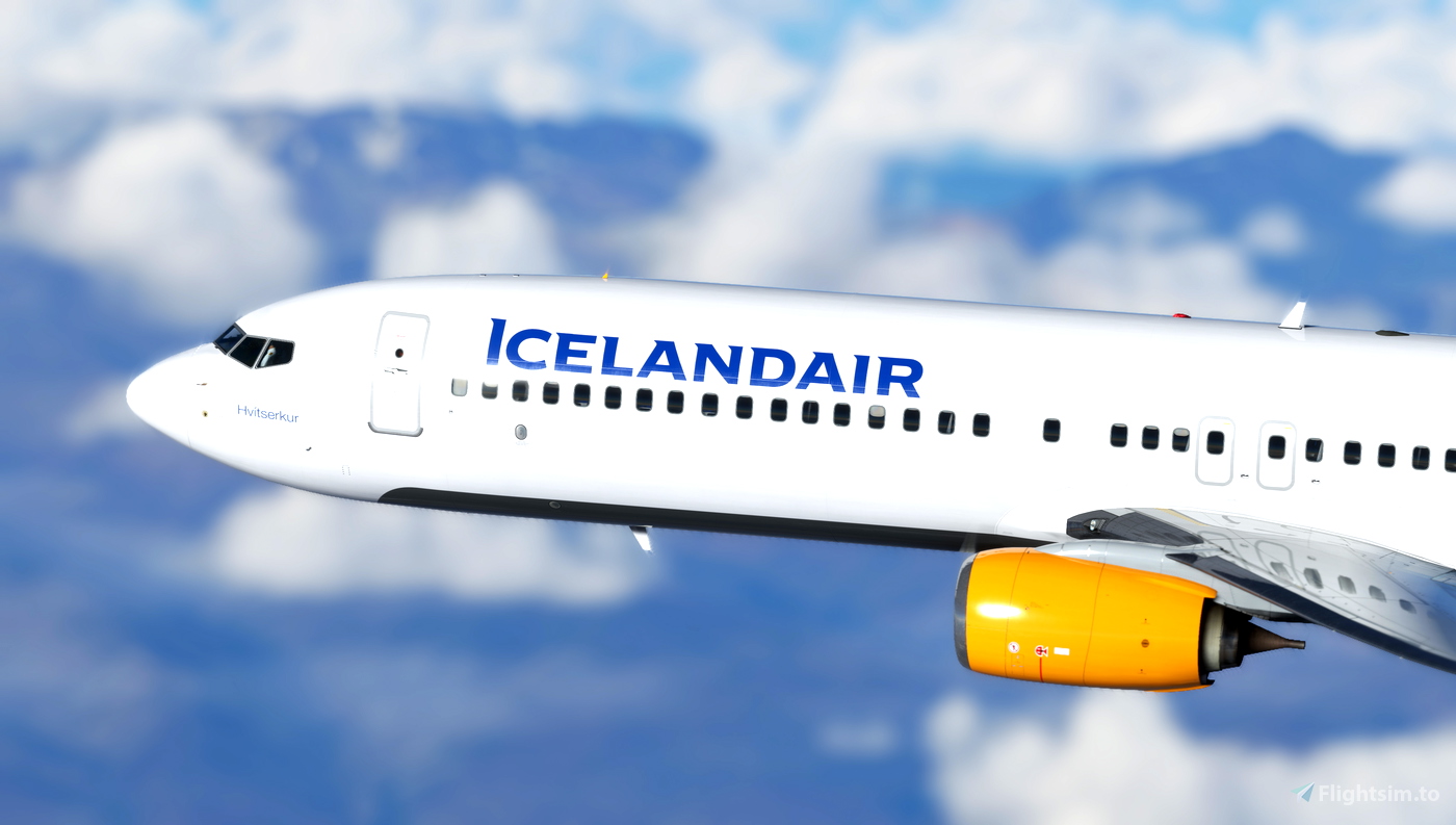 Icelandair (TF-ICA) PMDG 737-900ER - 8K für Microsoft Flight Simulator ...