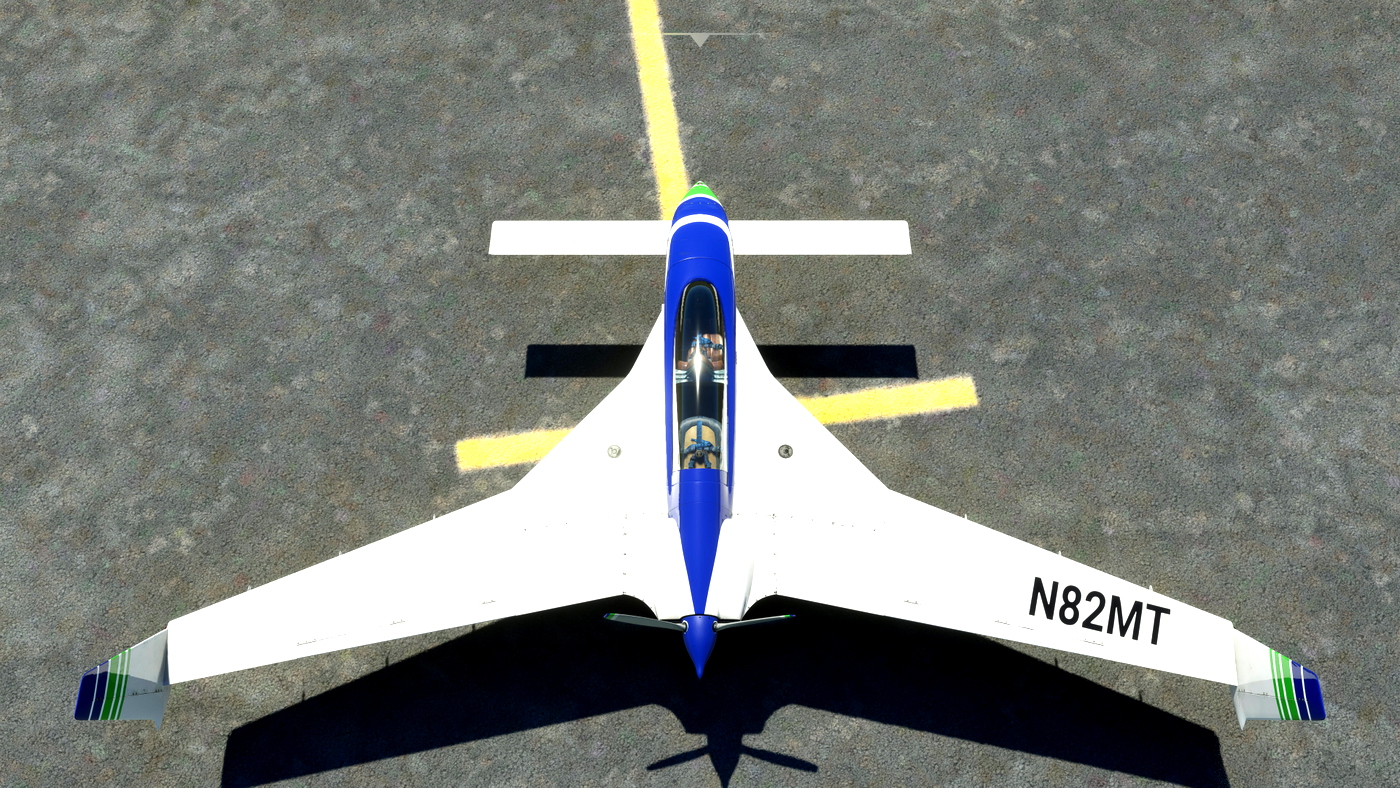 IndiaFoxtEcho Rutan Long EZ N82MT Livery for Microsoft Flight Simulator ...