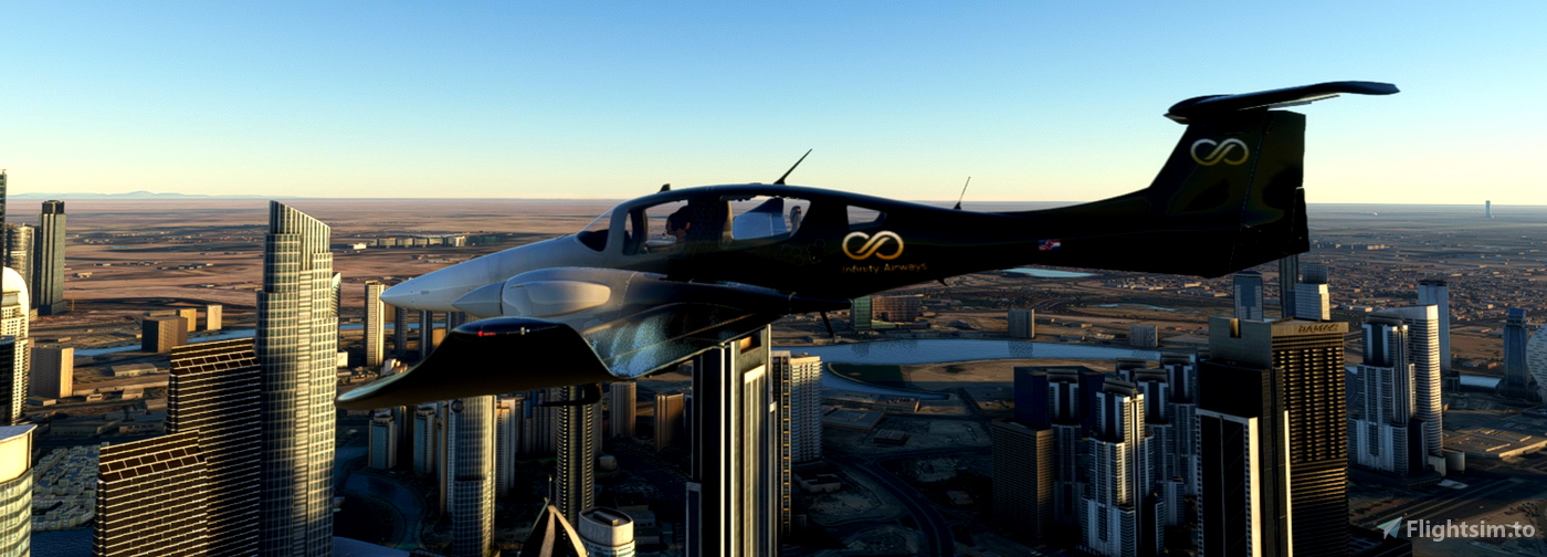 Infinity Airways Diamond Aircraft DA62 for Microsoft Flight Simulator ...