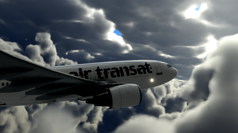 [ini A310] Air Transat C-GTSI [8K] Livery for Microsoft Flight Simulator | MSFS