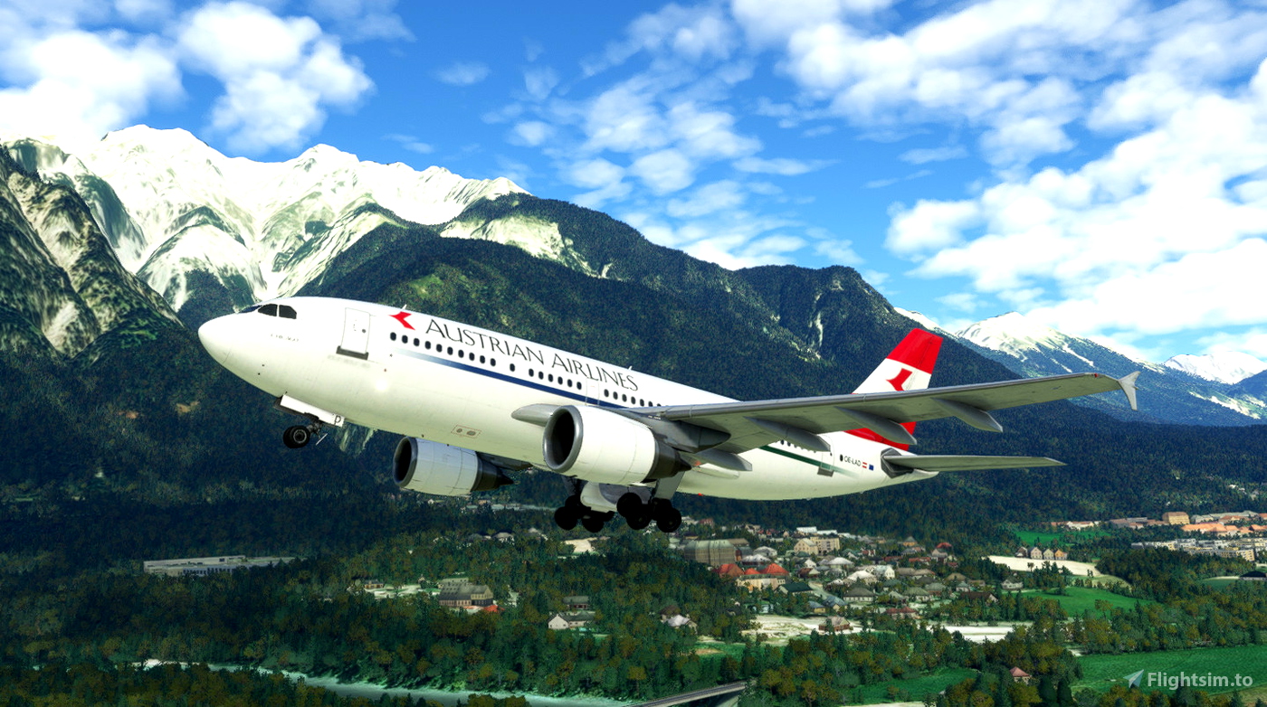 iniBuilds A310 - Austrian Airlines (1990's livery) for Microsoft Flight ...