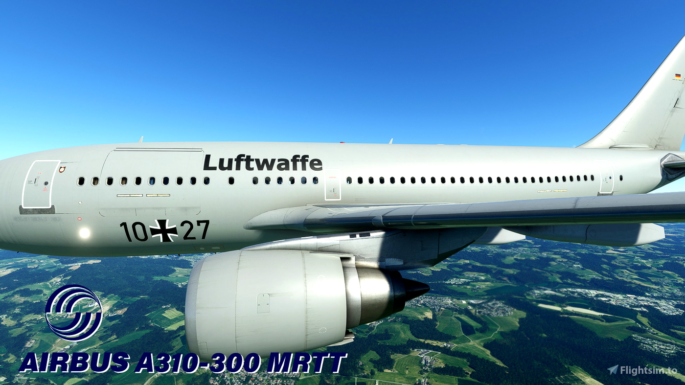 iniBuilds A310 Luftwaffe Flotte (German Air Force fleet) für Microsoft Flight Simulator | MSFS