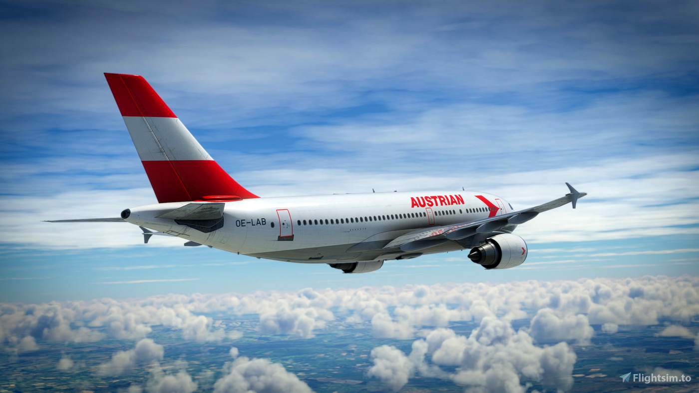 iniBuilds Airbus A310-300 Austrian Airlines Retro Livery per Microsoft ...