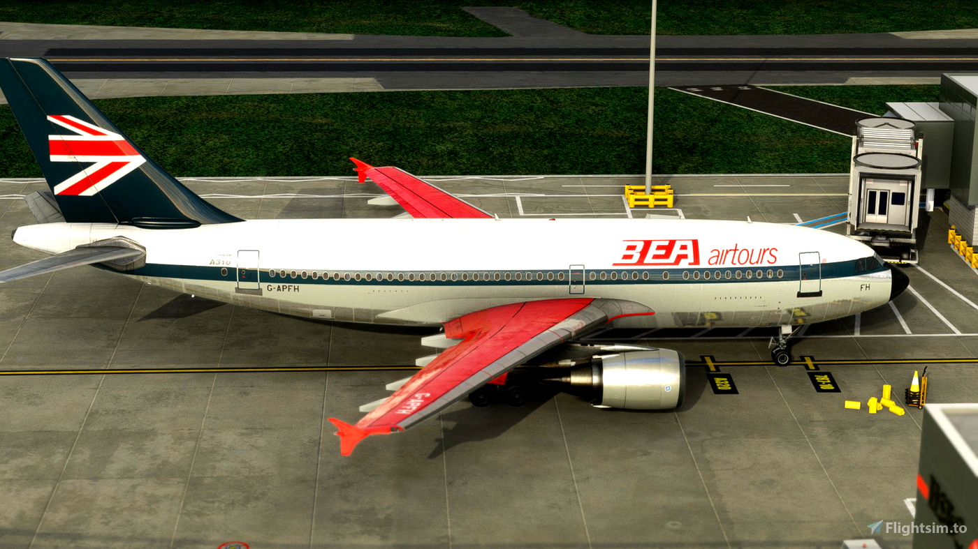 iniBuilds Airbus A310-300 BEA Airtours "Speedjack" voor Microsoft ...