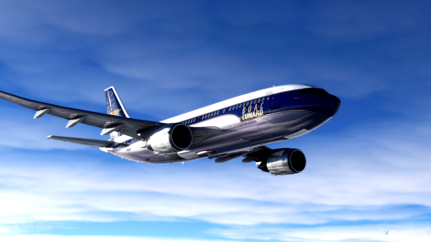 iniBuilds Airbus A310-300 BOAC Cunard pour Microsoft Flight Simulator ...