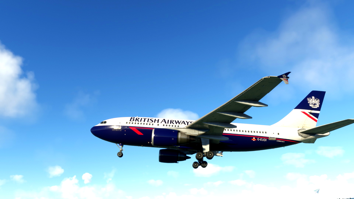 iniBuilds Airbus A310-300 British Airways Landor Livery for Microsoft ...