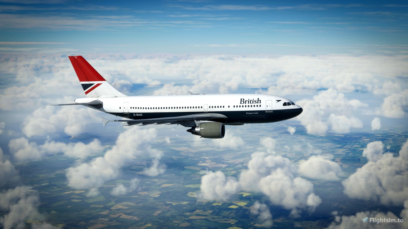 iniBuilds Airbus A310-300 British Airways Retro Livery for Microsoft ...