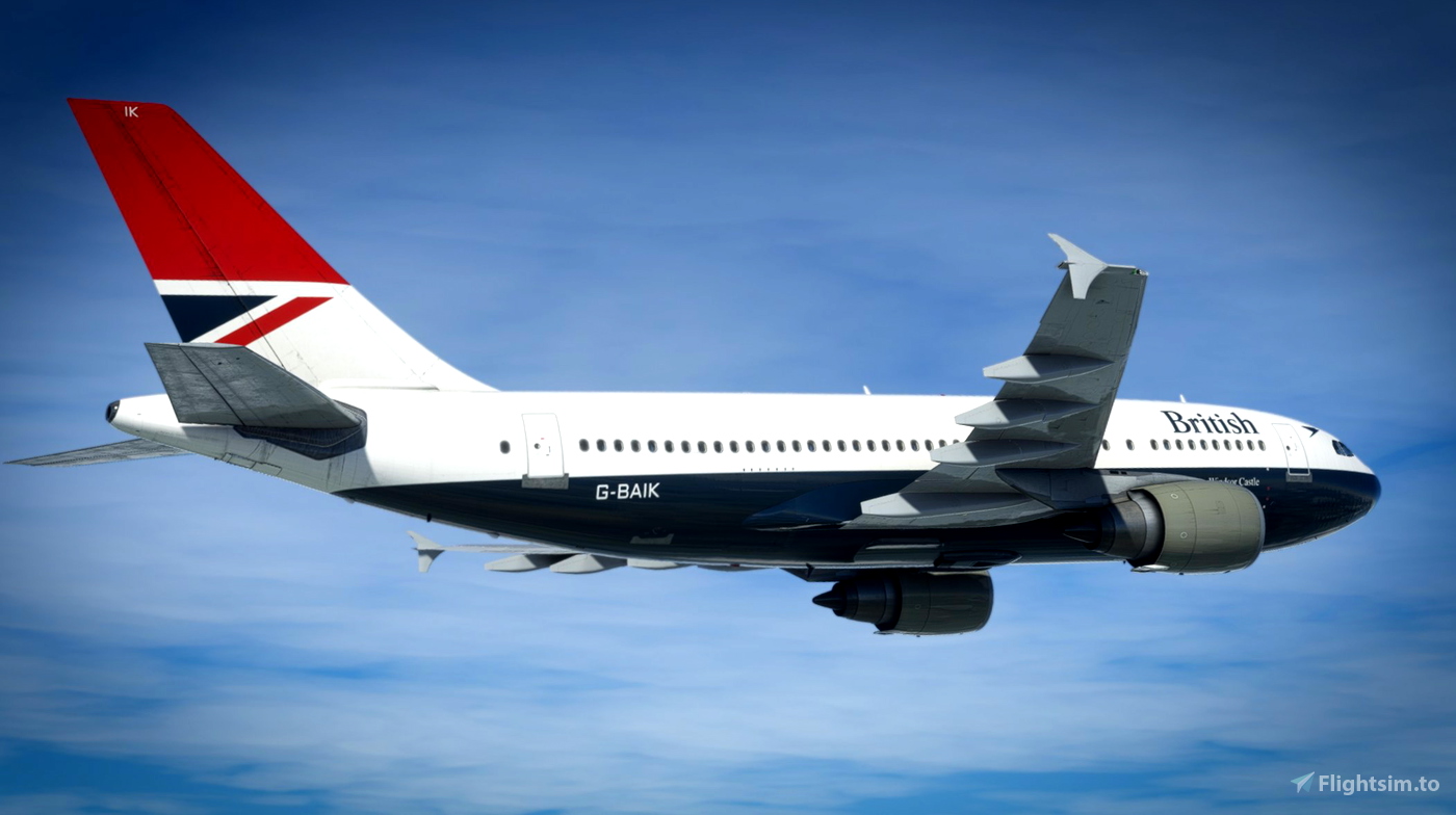 iniBuilds Airbus A310-300 British Airways Retro Livery for Microsoft ...