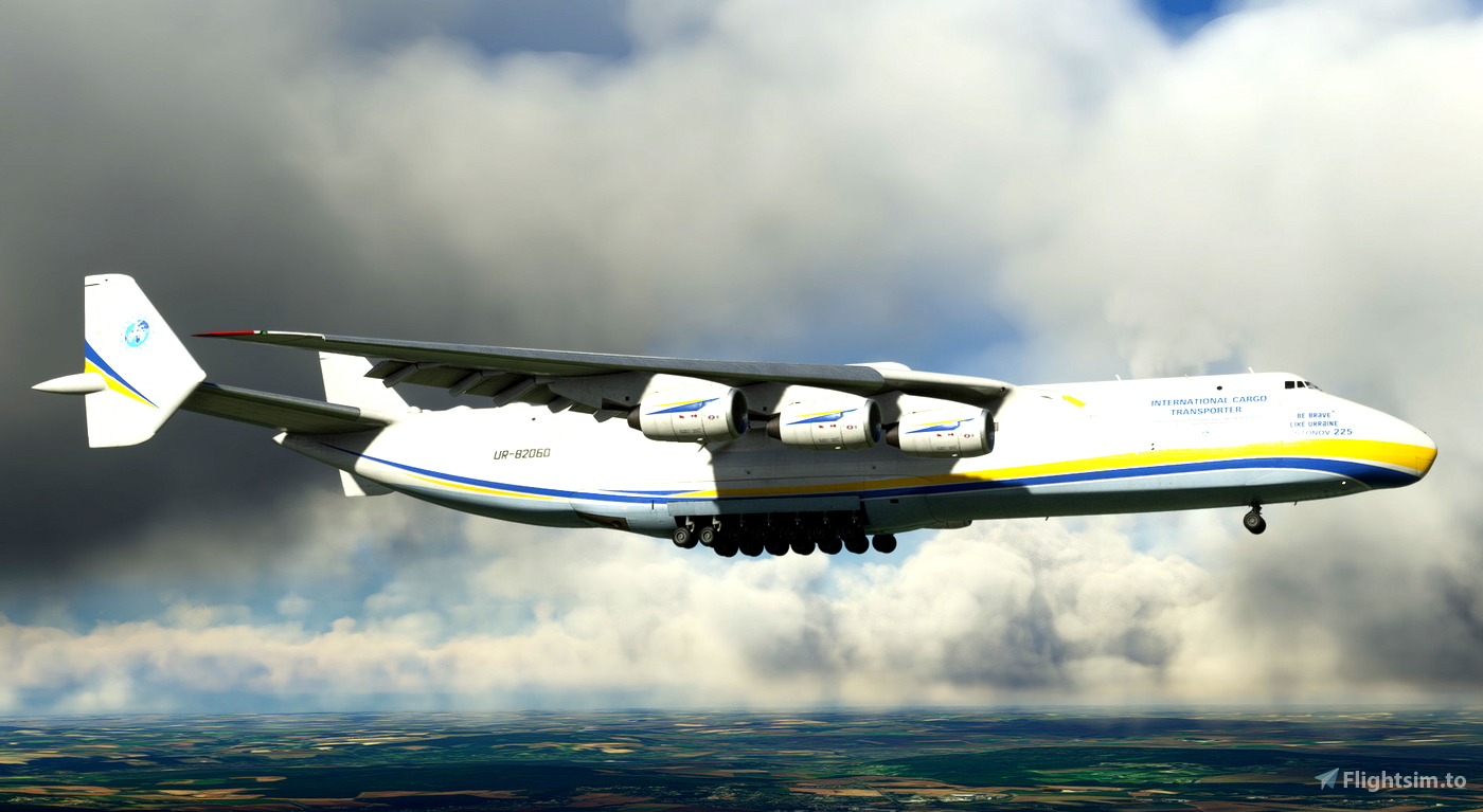 INIBUILDS AN225 View Config for Microsoft Flight Simulator | MSFS