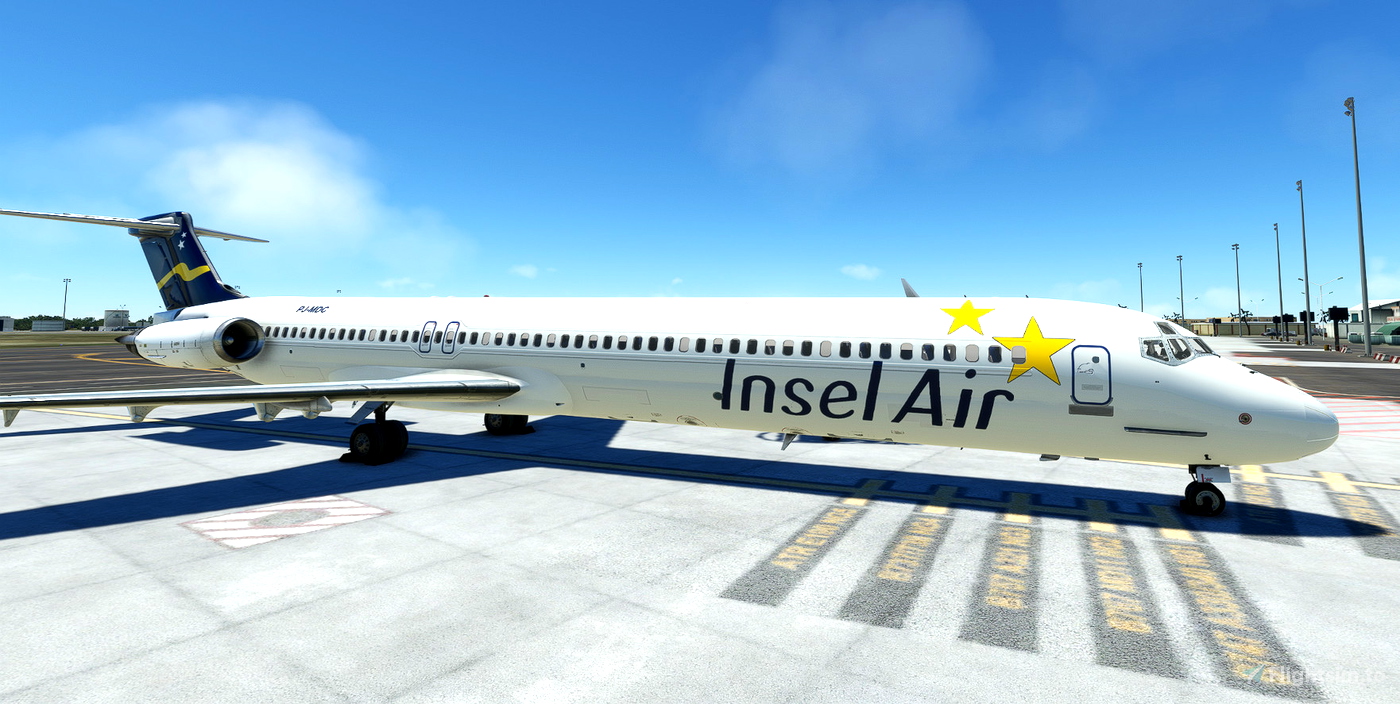 INSEL AIR OLD MD-82 PJ-MDC for Microsoft Flight Simulator | MSFS