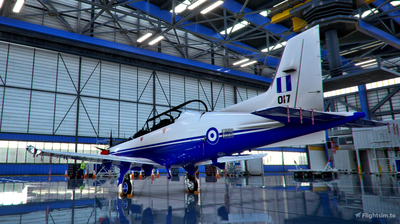 Iris Simulations Pilatus Pc 21 Hellenic Air Force 017 Fictional