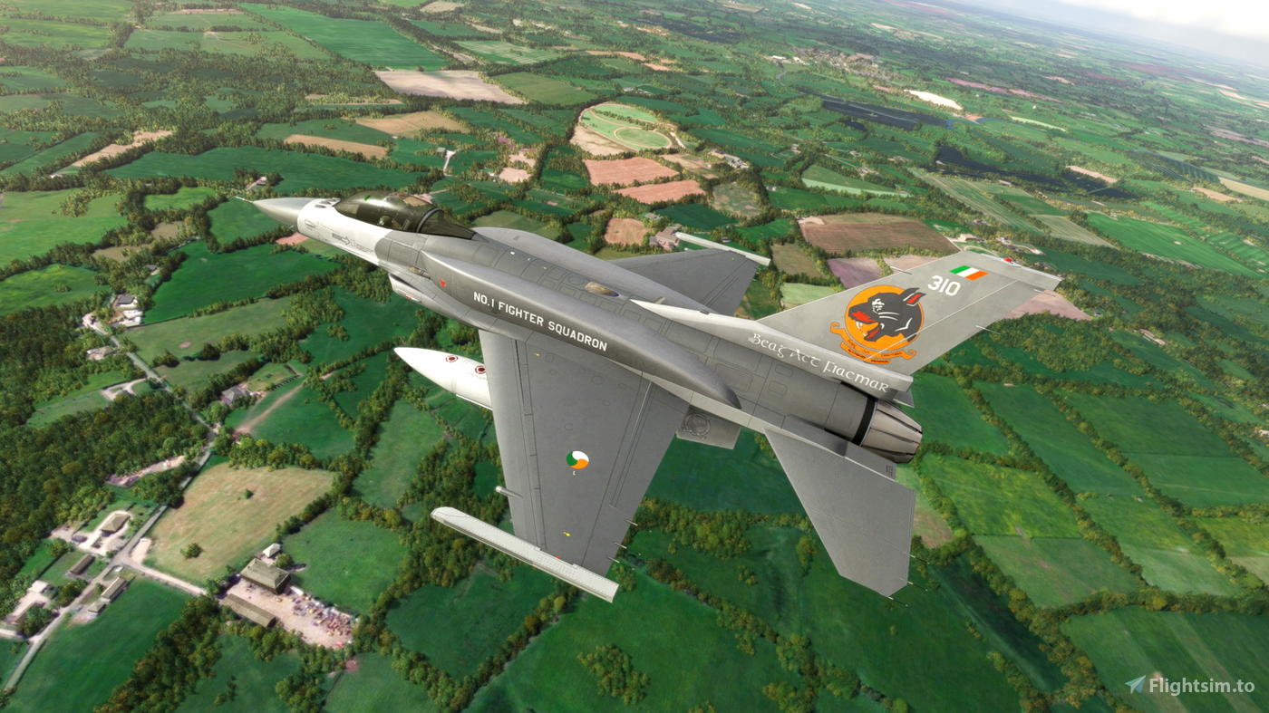 Irish Air Corps F-16 Fighting Falcon (Fictional) for Microsoft Flight ...
