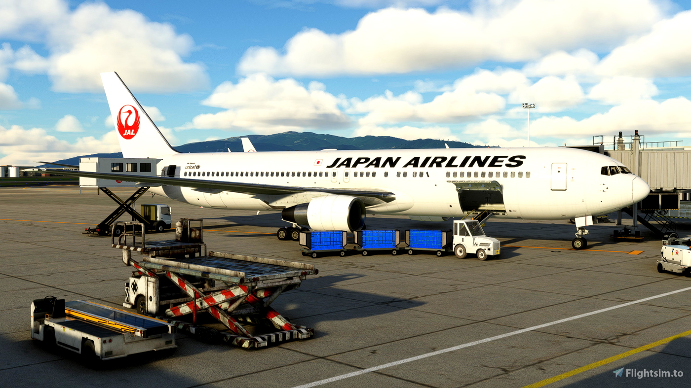 [JAL] New Livery | Optional Winglets for Microsoft Flight Simulator | MSFS