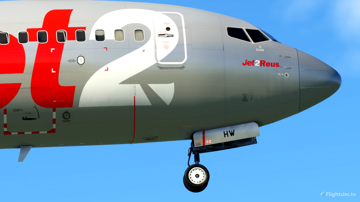 Jet2.com (4-Pack) - PMDG 737-800 for Microsoft Flight Simulator | MSFS