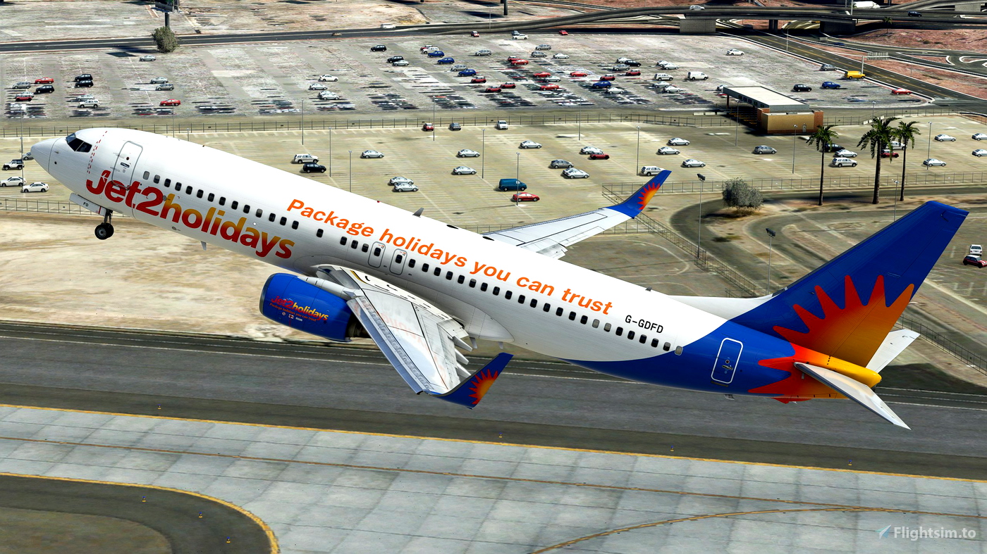 Jet2 Holidays PMDG 737-800 MSFS Pack for Microsoft Flight Simulator | MSFS