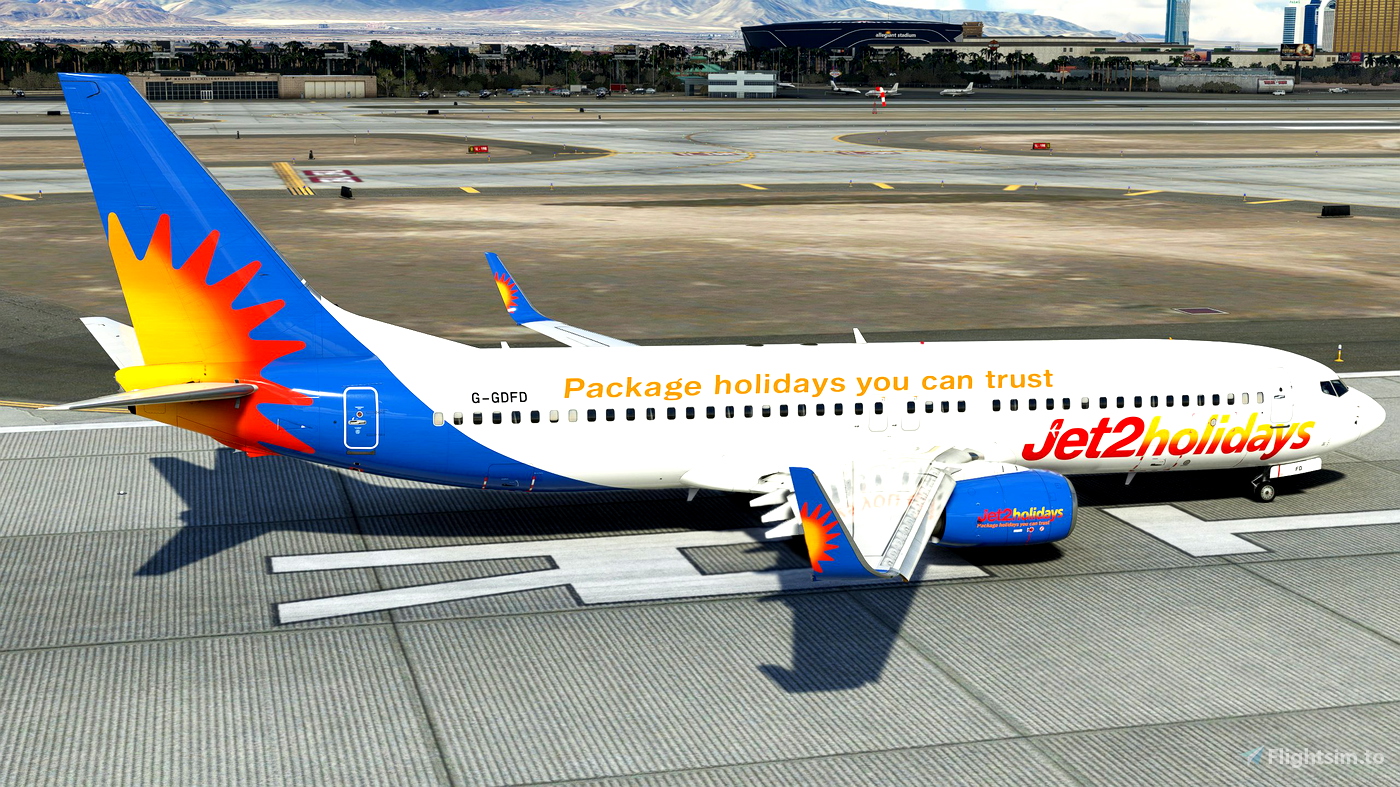Jet2 Holidays PMDG 737-800 MSFS Pack for Microsoft Flight Simulator | MSFS