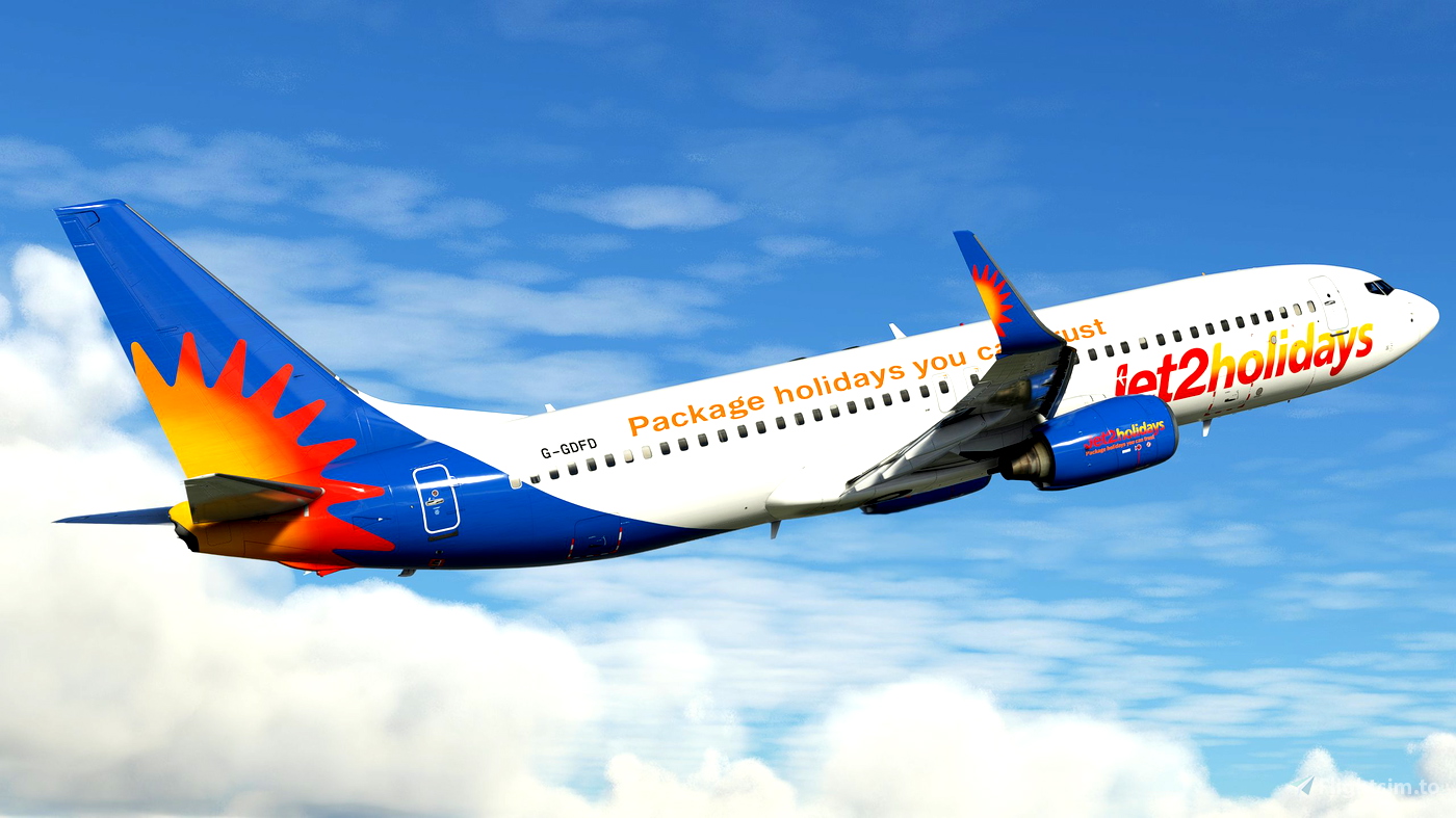 Jet2 Holidays PMDG 737-800 MSFS Pack for Microsoft Flight Simulator | MSFS