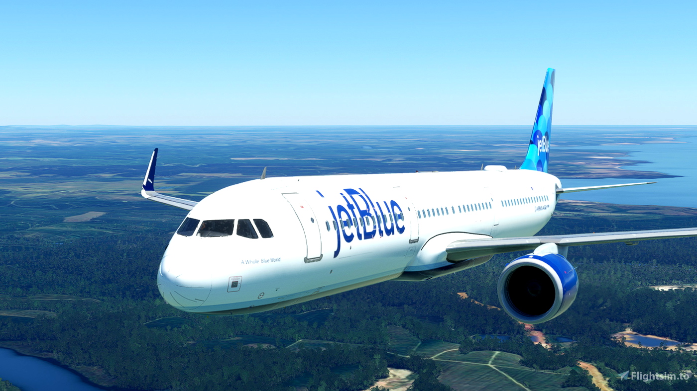 JETBLUE A321NEO 8K (5 LIVERY) for Microsoft Flight Simulator | MSFS