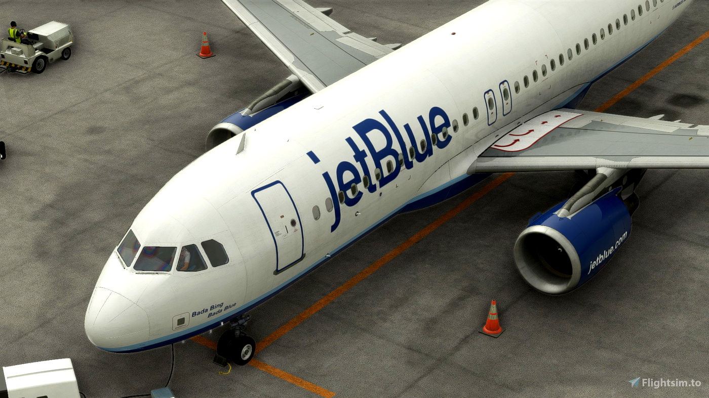 JetBlue Blueberries | Fenix Simulations A320 | AIRFRAME + CABIN for ...