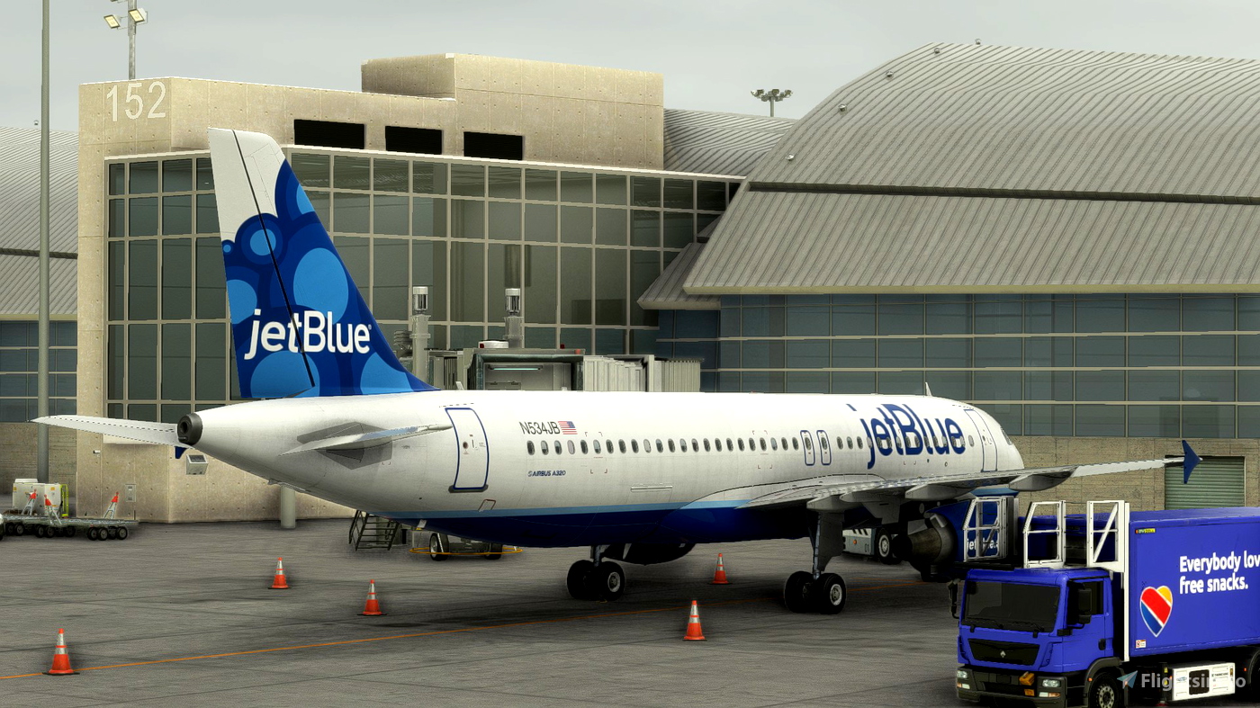 JetBlue Blueberries | Fenix Simulations A320 | AIRFRAME + CABIN for ...
