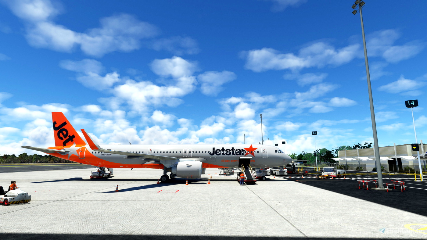 Jetstar LatinVFR A321 Neo LR VH-OFP for Microsoft Flight Simulator | MSFS