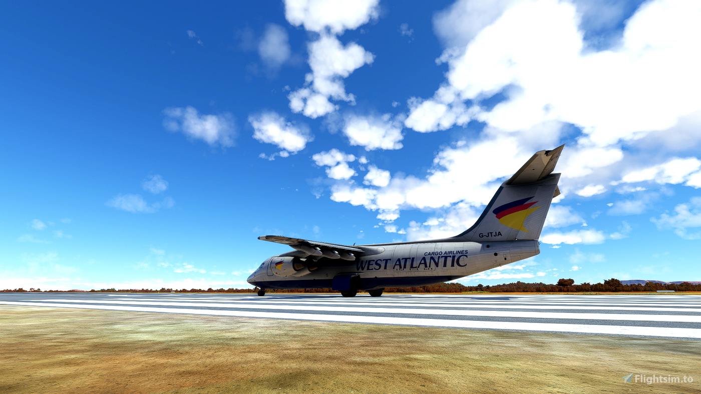 JustFlight BAe 146-300QT West Atlantic "G-JTJA" (Fictional) for ...