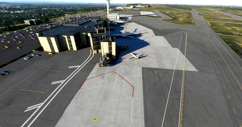 KBIL Billings Logan International Airport for Microsoft Flight ...