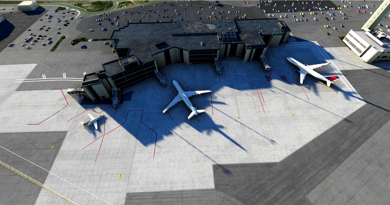 KBIL Billings Logan International Airport for Microsoft Flight ...