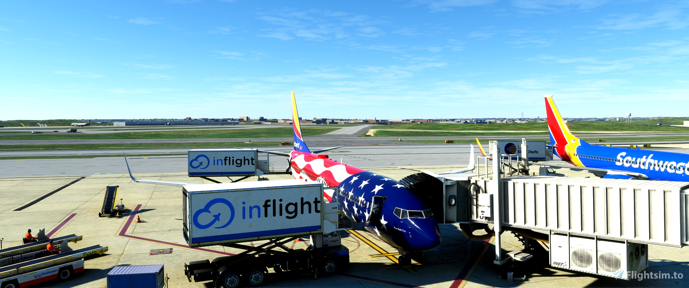 KBWI Baltimore (LatinVFR) for Microsoft Flight Simulator | MSFS