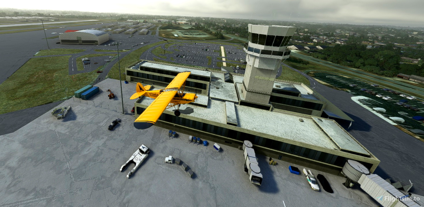 (KCSG) Columbus Georgia Airport for Microsoft Flight Simulator | MSFS