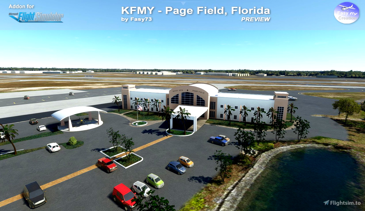 KFMY - Page Field, FL for Microsoft Flight Simulator | MSFS