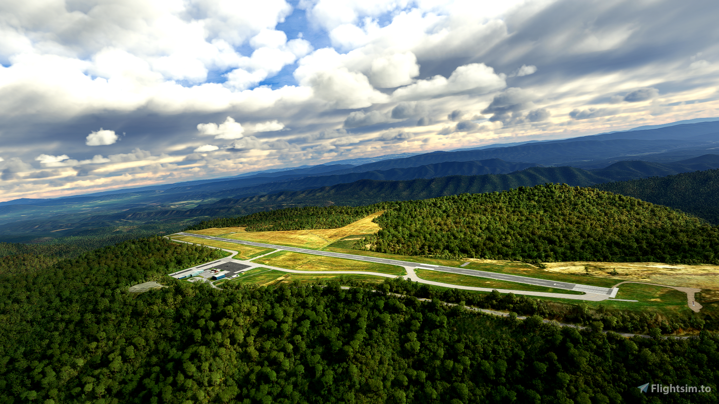 KHSP - Ingalls Field Airport (Hot Springs, Virginia) for Microsoft ...