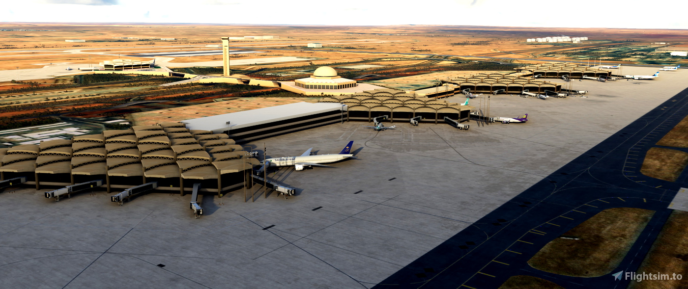 Riyadh Airport Runway