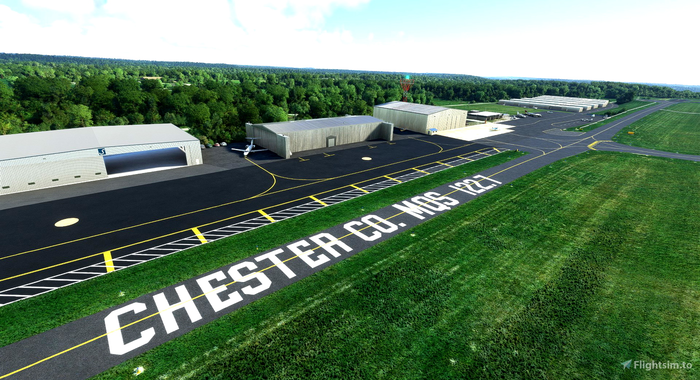 KMQS - Chester County G.O. Carlson Airport for Microsoft Flight ...