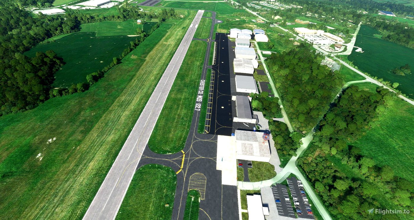 KMQS - Chester County G.O. Carlson Airport for Microsoft Flight ...