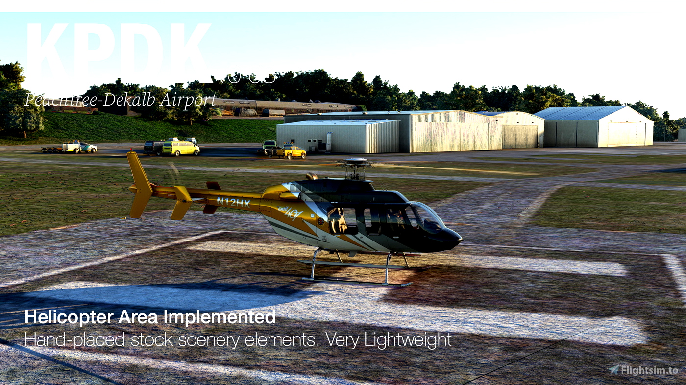 KPDK Peachtree-Dekalb County (Georgia, USA) Taxiway & Apron Updates ...