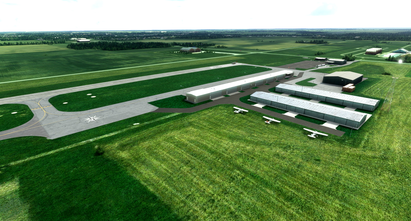KRZL - Jasper Co. Airport (IN, USA) for Microsoft Flight Simulator | MSFS