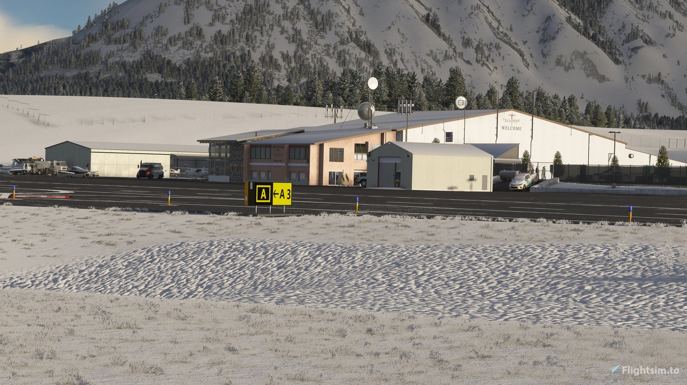 UK2000 Scenery - KTEX - Telluride Regional Airport for Microsoft Flight ...