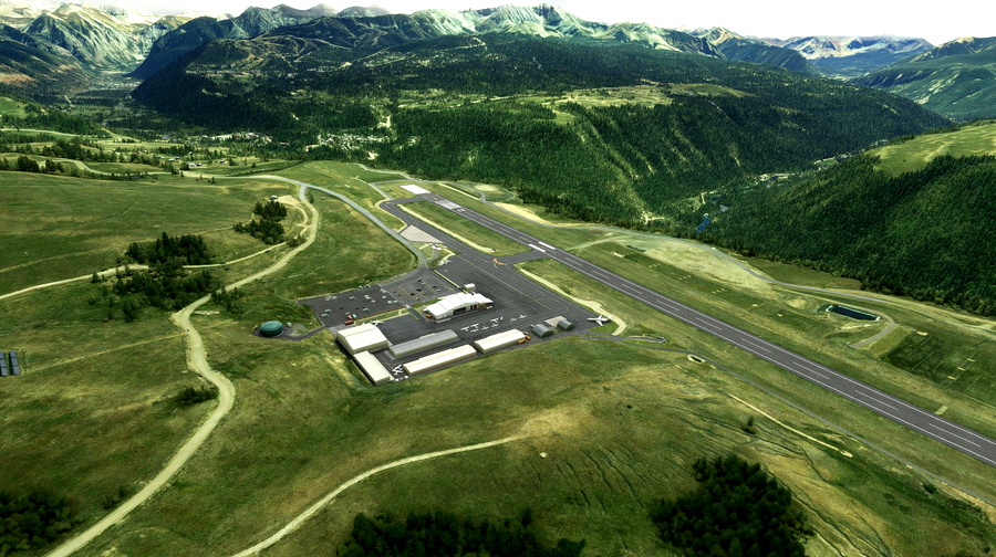 UK2000 Scenery - KTEX - Telluride Regional Airport for Microsoft Flight ...
