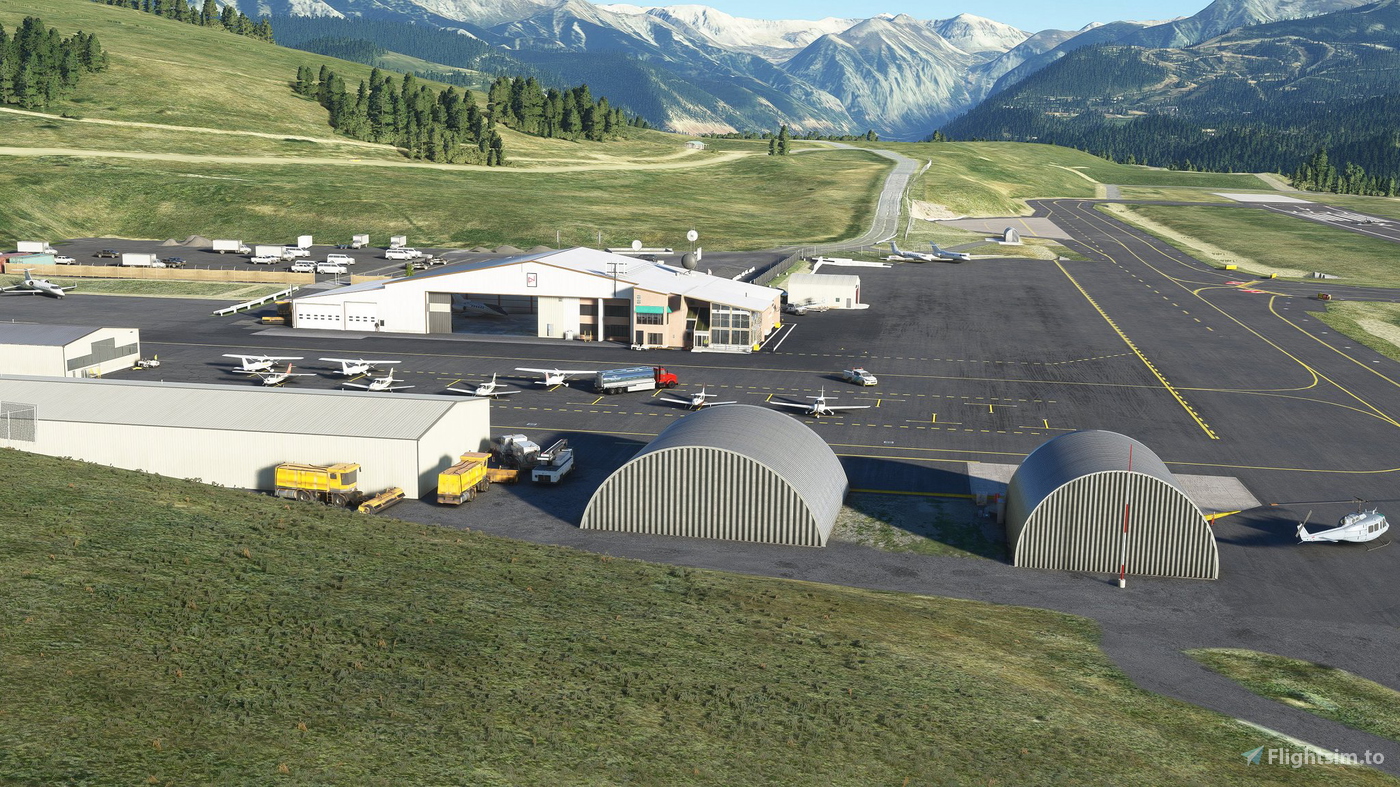 UK2000 Scenery - KTEX - Telluride Regional Airport for Microsoft Flight ...