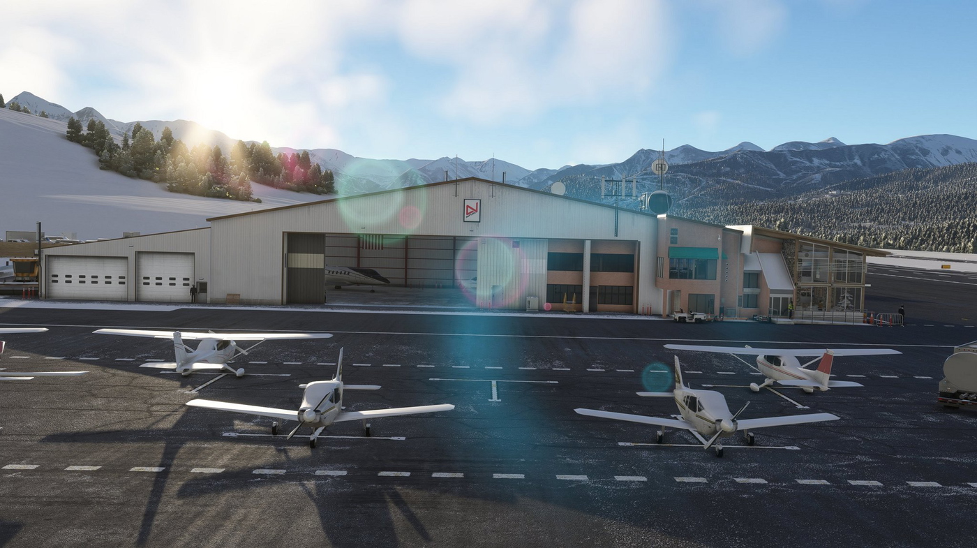 UK2000 Scenery - KTEX - Telluride Regional Airport for Microsoft Flight ...