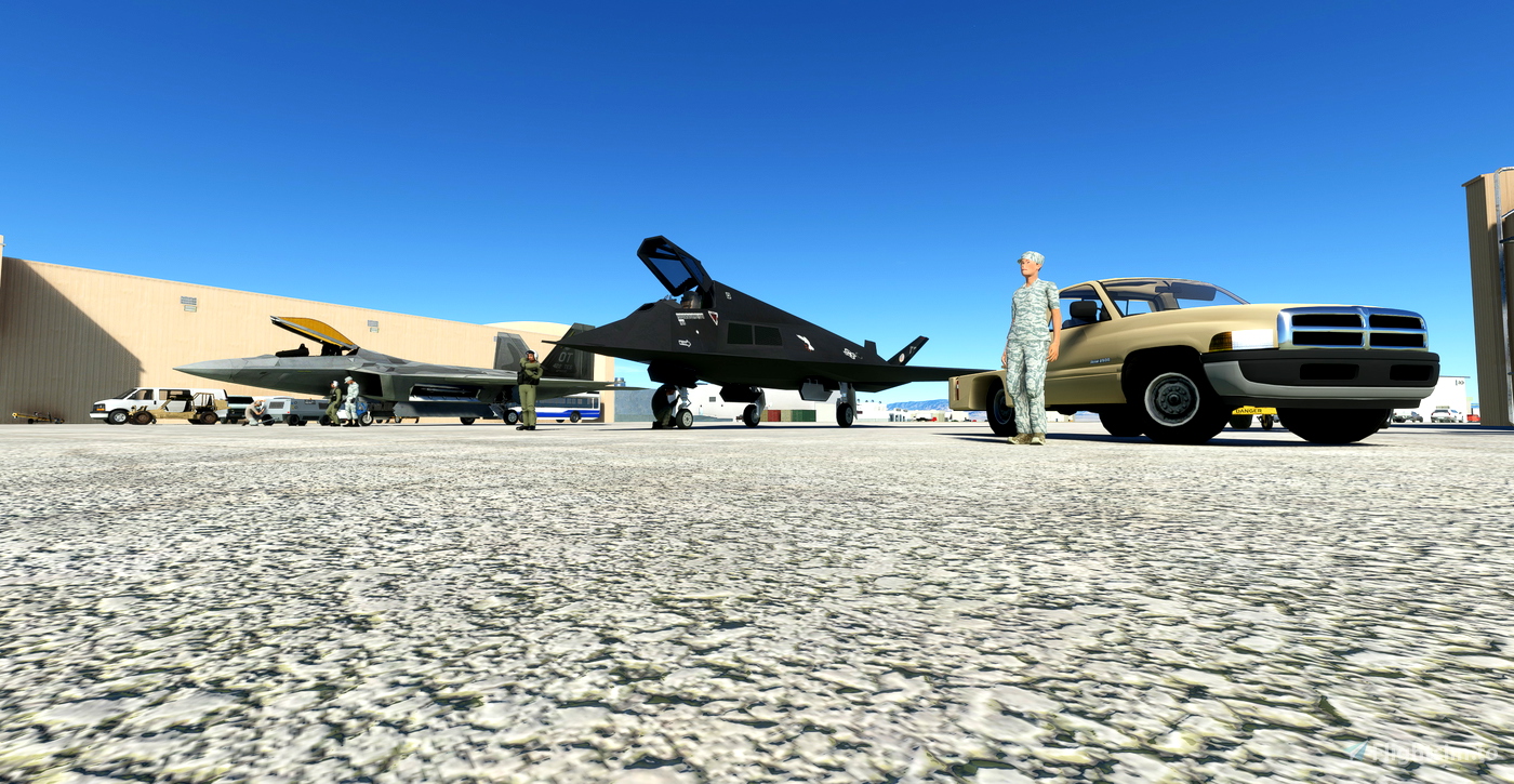 KTNX - Tonopah Test Range Airport - Upgrade for Microsoft Flight ...
