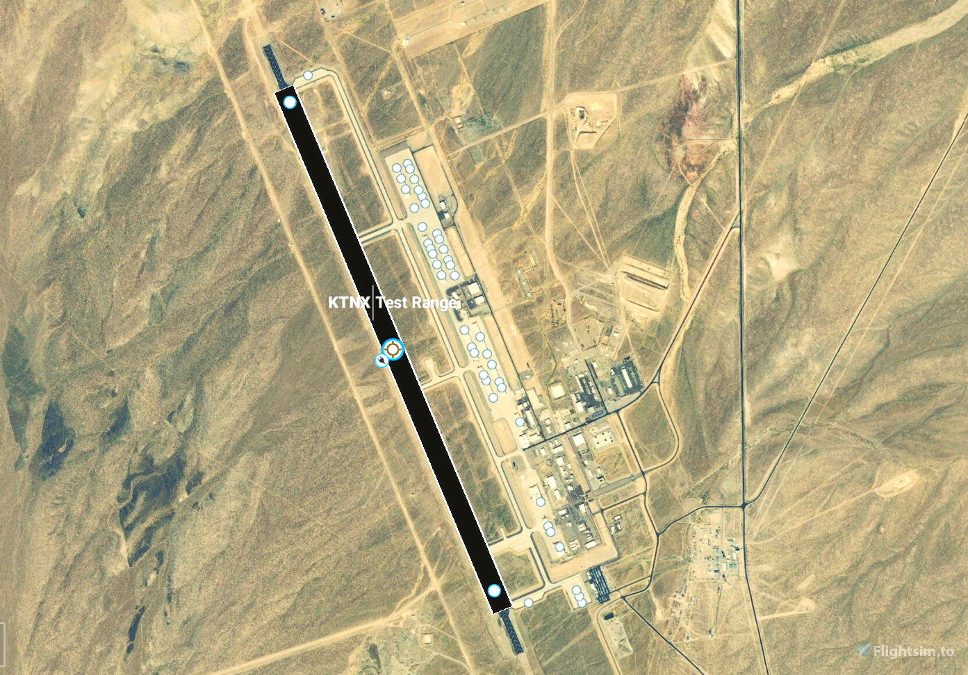 KTNX - Tonopah Test Range Airport - Upgrade for Microsoft Flight ...
