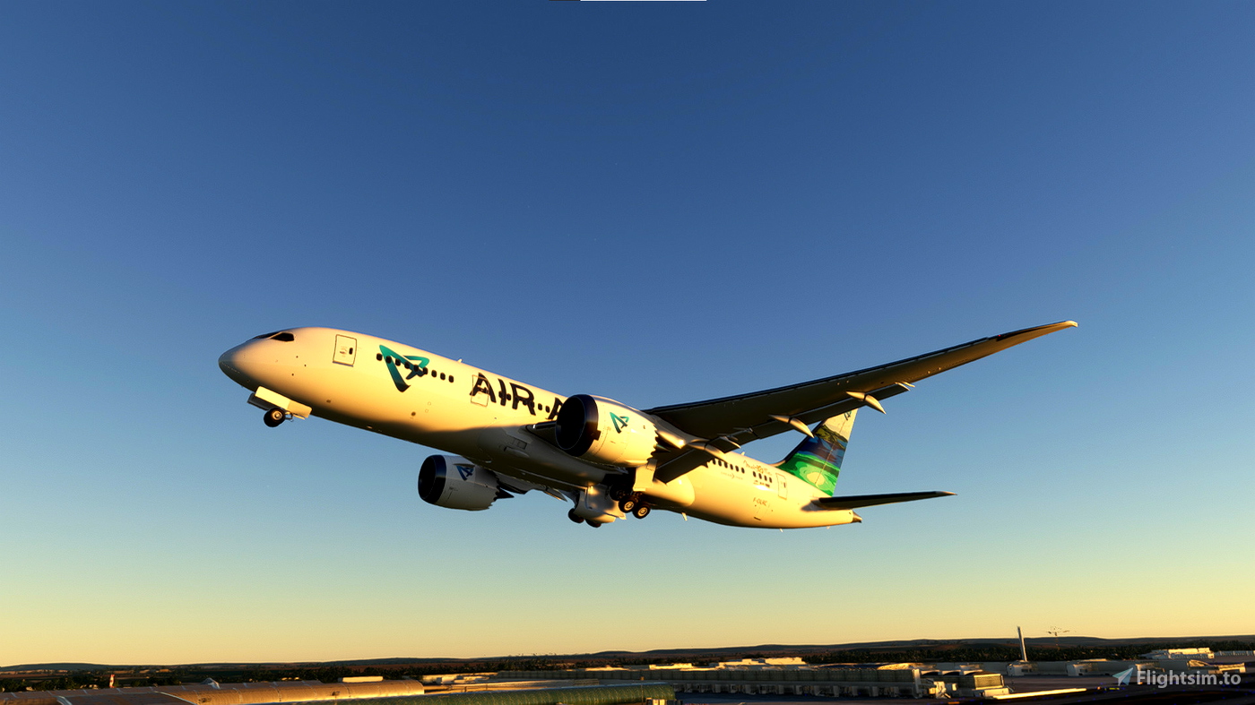 Kuro Boeing 787-8 Air Austral F-OLRC for Microsoft Flight Simulator | MSFS