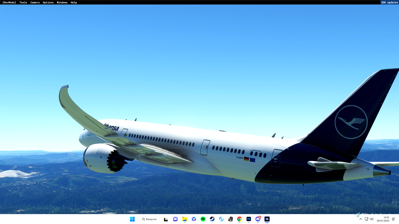 KURO BOEING 787-8 LUFTHANSA V2 for Microsoft Flight Simulator | MSFS
