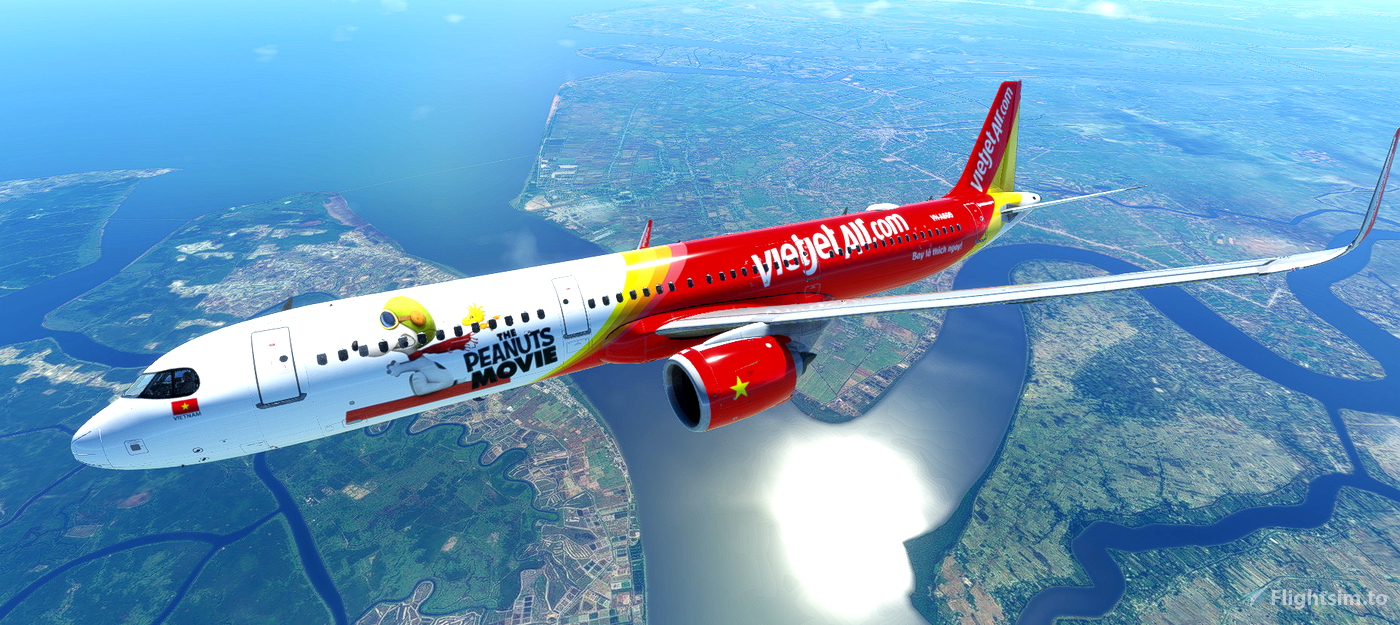 LatinVFR A321 NEO (PW) - Vietjet Air for Microsoft Flight Simulator | MSFS